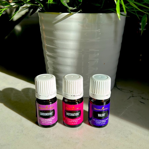 Young Living | Other | 3 Young Living Essential Oil Blends Motivation ...